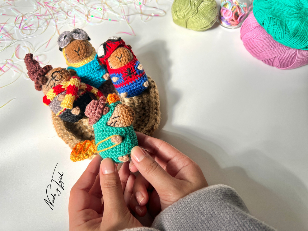 Perry el Ornitorrinco Disfraz Capibara Patrón PDF Español, Portugués ...