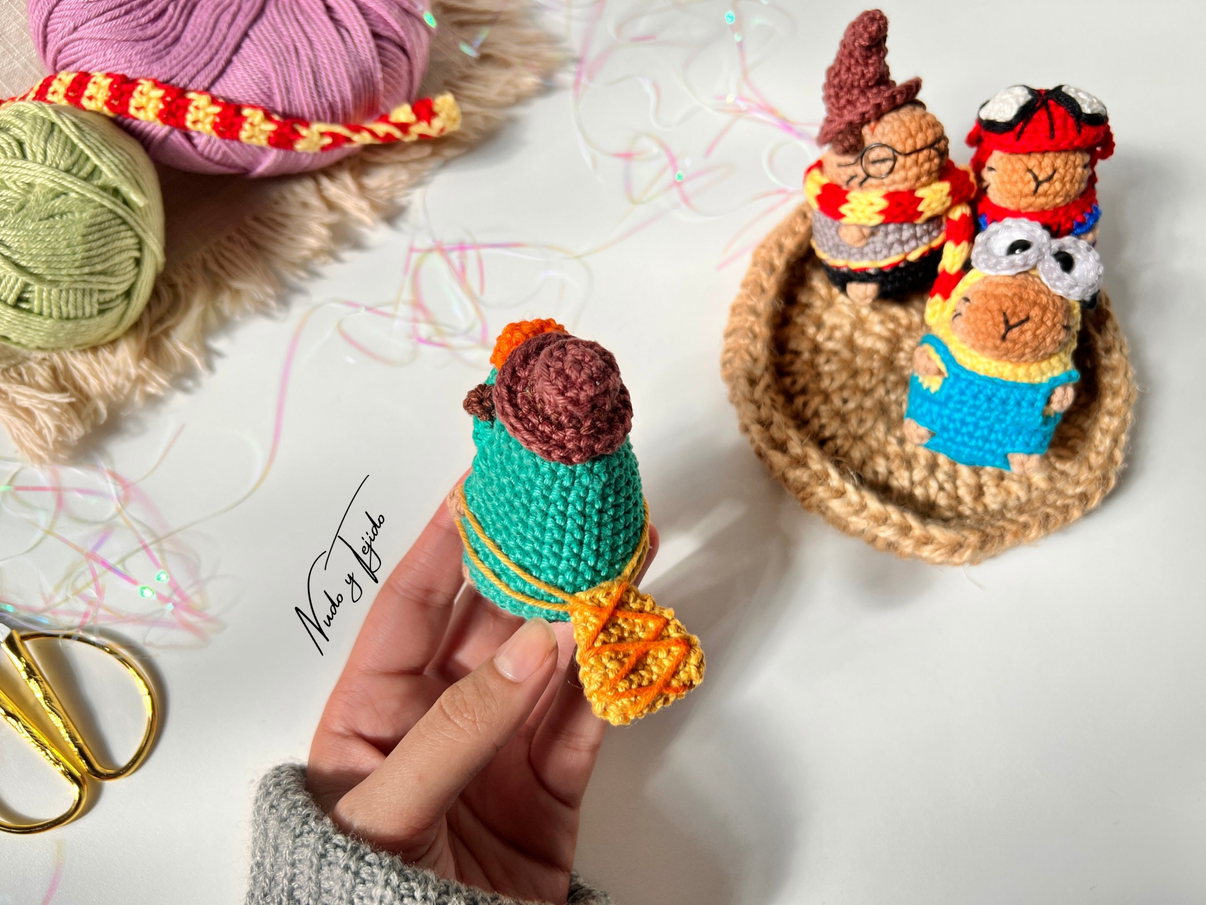 Perry el Ornitorrinco Disfraz Capibara Patrón PDF Español, Portugués ...