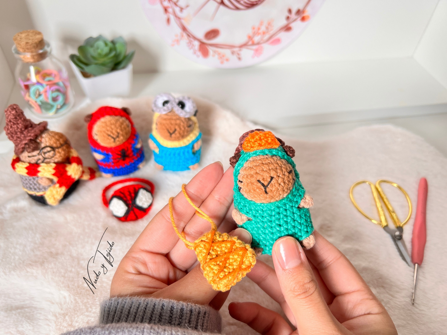 Perry el Ornitorrinco Disfraz Capibara Patrón PDF Español, Portugués ...