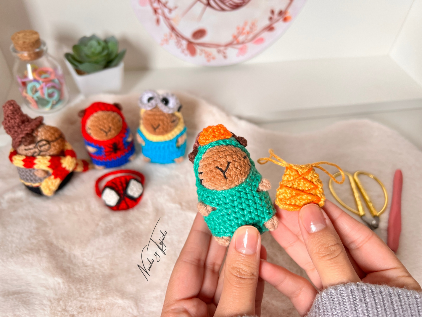 Perry el Ornitorrinco Disfraz Capibara Patrón PDF Español, Portugués ...